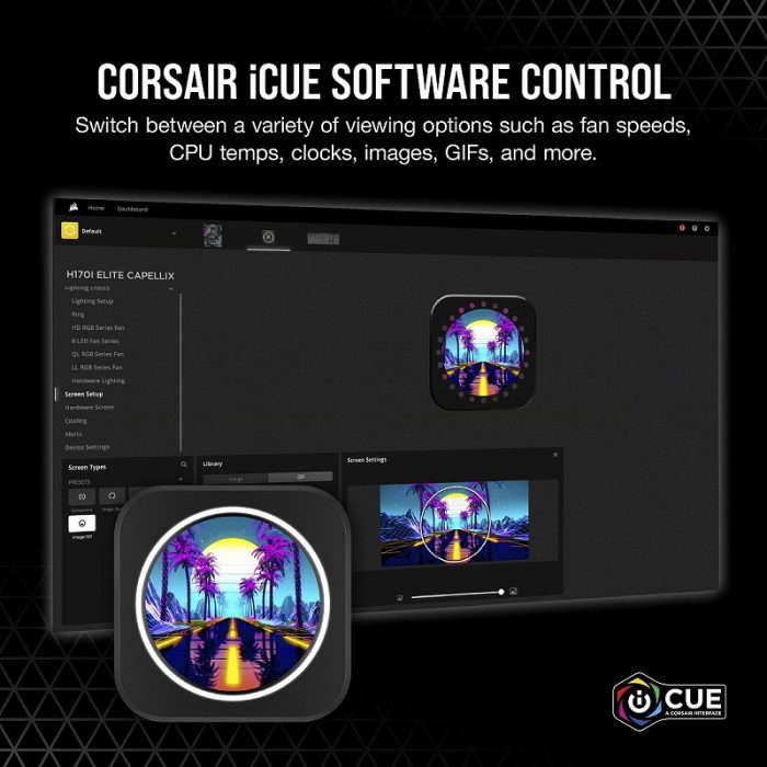 iCUE ELITE LCD Upgrade Kit | 株式会社リンクスインターナショナル