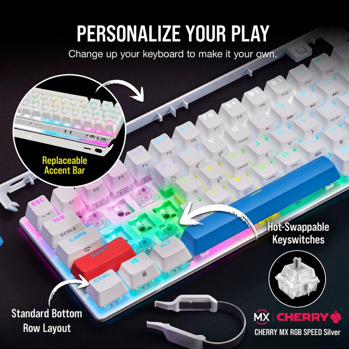 CORSAIR K70 PRO MINI WIRELESS White | 株式会社リンクスインターナショナル