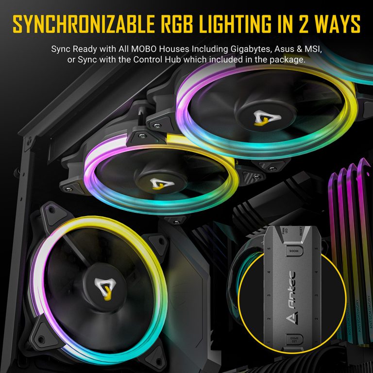 Antec NEON 120 ARGB【終息】 | 株式会社リンクスインターナショナル
