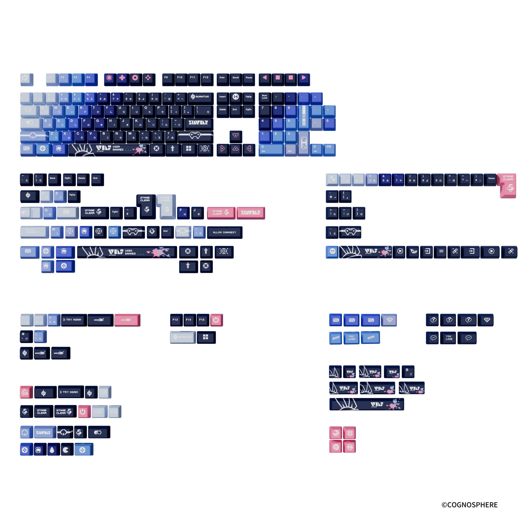 HYTE Silver Wolf Keycap Set + Mouse Pad | 株式会社リンクスインターナショナル