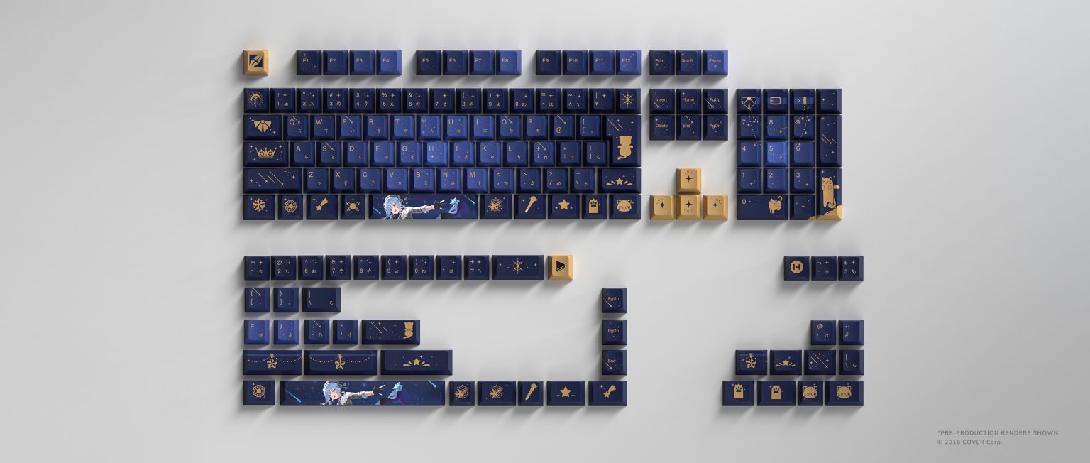 HYTE Hoshimachi Suisei Keycap + Mouse Pad | 株式会社リンクスインターナショナル