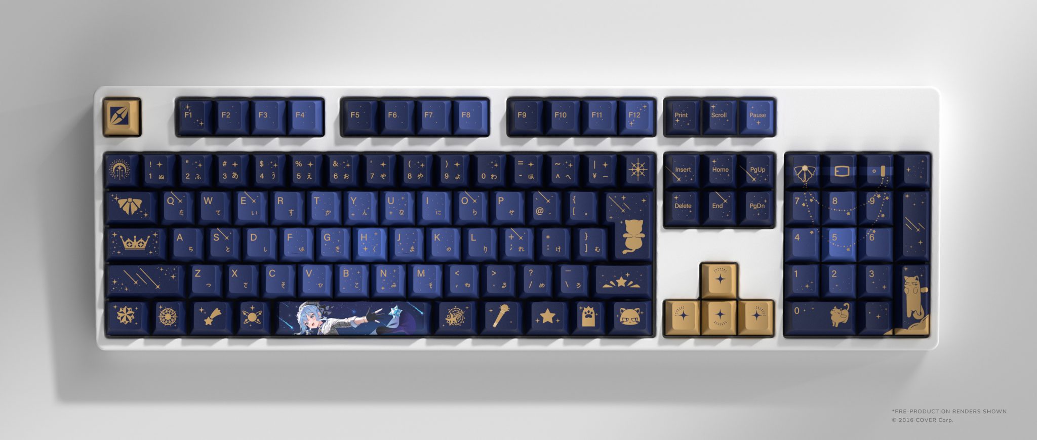 HYTE Hoshimachi Suisei Keycap + Mouse Pad | 株式会社リンクスインターナショナル